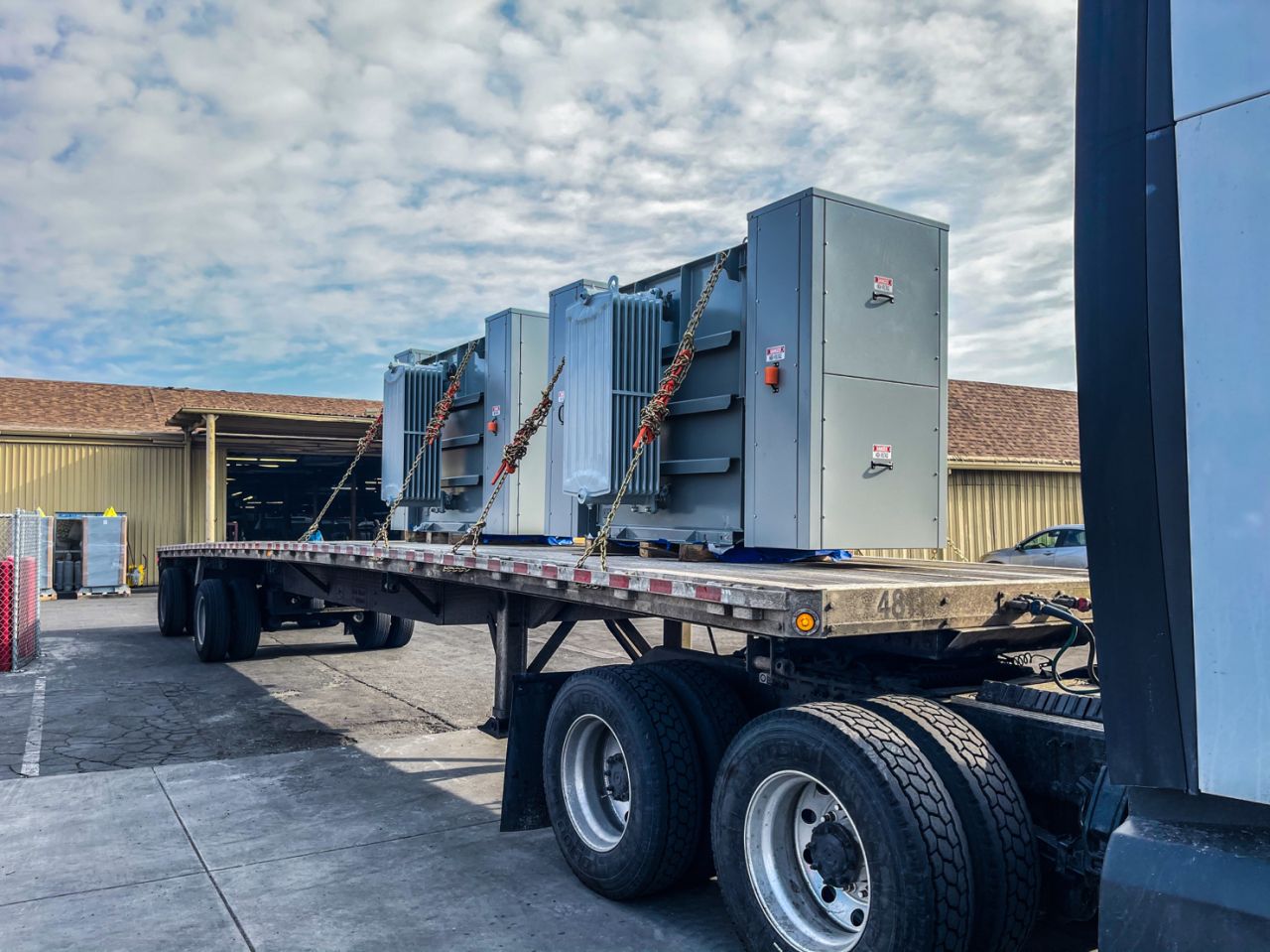 MGM Transformer delivers large transformers in time to energy provider